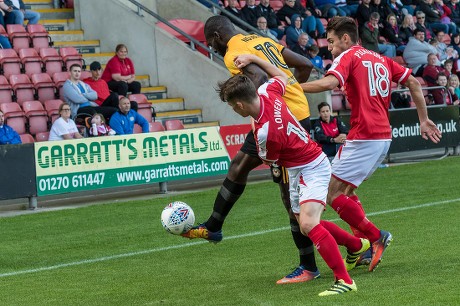 Newport County Forward Frank Nouble 10 Editorial Stock Photo - Stock ...