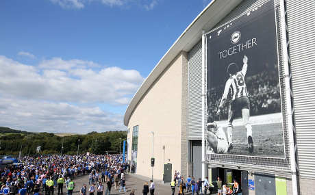 Brighton Fans Arriving English Premier League Editorial Stock Photo ...