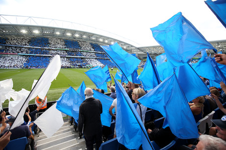 Brighton Fans Greet Their Team Their Editorial Stock Photo - Stock ...