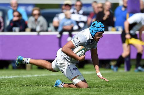 Zach Mercer Bath Rugby Scores Try Editorial Stock Photo - Stock Image ...