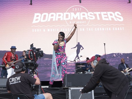 Boardmasters 2017 Beach Sessions, Fistral Beach, Newquay, Cornwall, UK ...