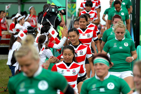 Ireland Vs Japan Ireland Japan Take Editorial Stock Photo - Stock Image ...