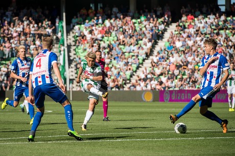 FC Groningen v Heerenveen, Dutch Eredivisie, Noordlease Stadion ...