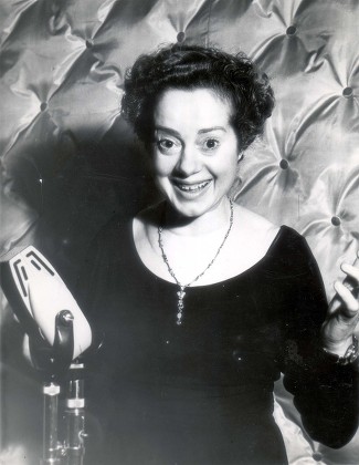 Elsa Lanchester 19021986 Portrait British Actress Editorial Stock Photo ...