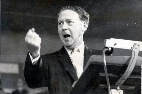 Hugh Gaitskell Speaks Labour Party Conference Editorial Stock Photo ...