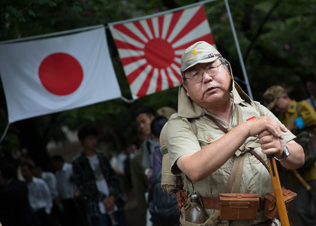 Japanese Man Wears Imperial Army Uniform Editorial Stock Photo - Stock ...