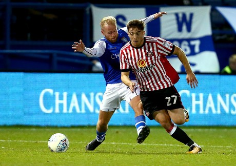 Lewis Grabban Sunderland Controls Ball Editorial Stock Photo - Stock ...