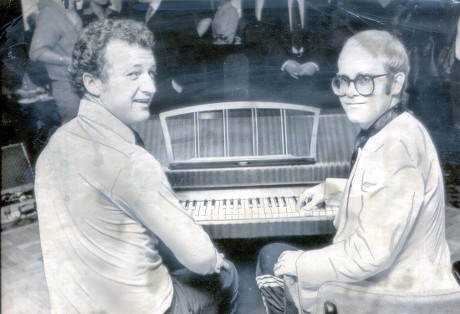 Elton John Singer Tom Walley Elton Editorial Stock Photo - Stock Image ...