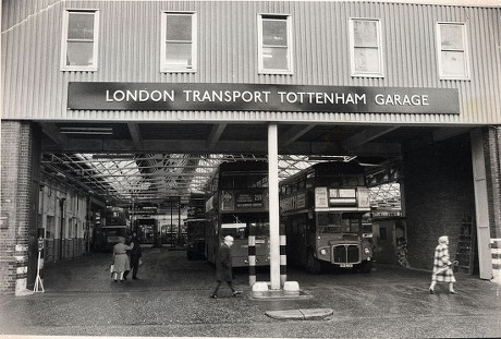 Tottenham Bus Garage Wood Green London Editorial Stock Photo - Stock ...