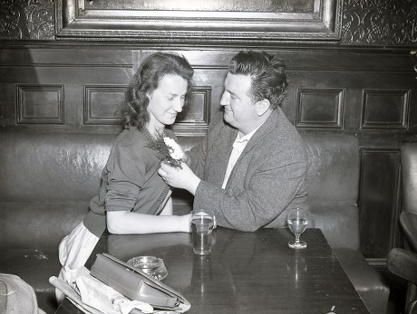 Writer Brendan Behan Pins Buttonhole Onto Editorial Stock Photo - Stock ...