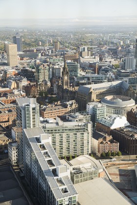 Arial Views Manchester Top Beetham Tower Editorial Stock Photo - Stock ...