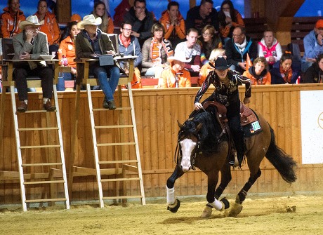 FEI World Reining Championships, CS Ranch, Givrins, Switzerland - 11 Aug 2017 Stock Pictures ...