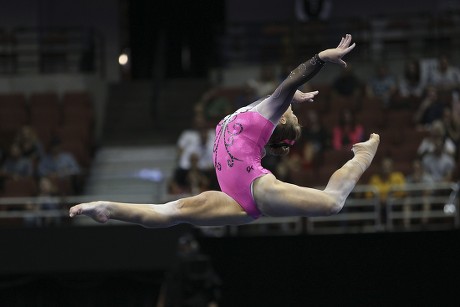 Gymnast Emily Gaskins On First Day Editorial Stock Photo - Stock Image ...