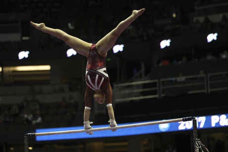 Gymnast Emily Gaskins On First Day Editorial Stock Photo - Stock Image ...