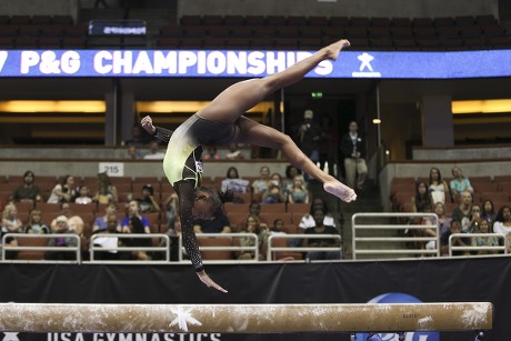 Gymnast Emily Gaskins On First Day Editorial Stock Photo - Stock Image ...