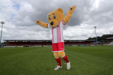 Boro Bear Poses Photograph During Stevenage Editorial Stock Photo ...