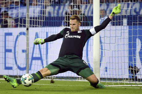 Schalkes Goalkeeper Ralf Faehrmann Action During Editorial Stock Photo ...