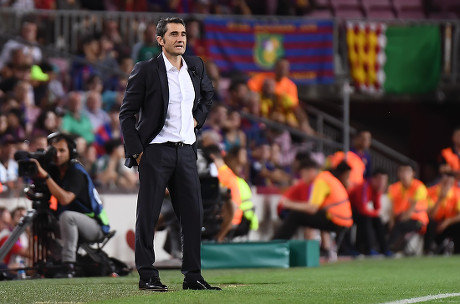 Fc Barcelona Manager Ernesto Valverde Editorial Stock Photo - Stock ...