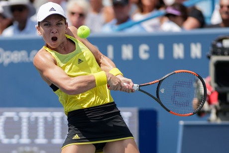 Simona Halep Rou During Final Match Editorial Stock Photo - Stock Image ...