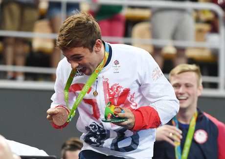 Tom Daley Daniel Goodfellow Receive Bronze Editorial Stock Photo ...