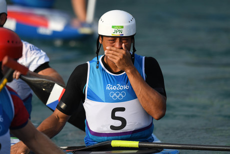Whitewater Canoe Slalom C1 Mens Rio Editorial Stock Photo - Stock Image ...