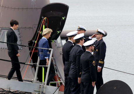 Commander Lars Goessing L Chief Submarine Editorial Stock Photo - Stock ...