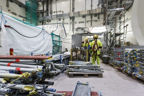Construction site of the Olkiluoto nuclear power plant OL3, Eurajoki ...