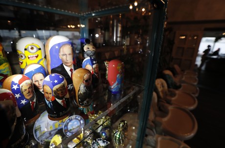 Traditional Russian Matryoshka Wooden Dolls Nested Editorial Stock ...