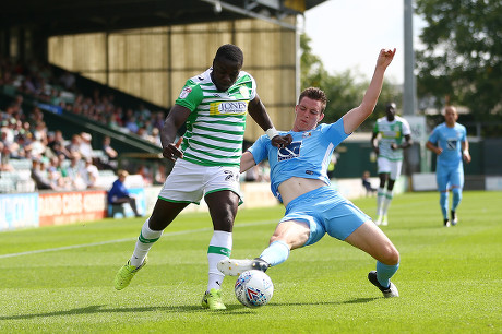 Olufela Olomola Yeovil Town Tackled By Editorial Stock Photo - Stock ...