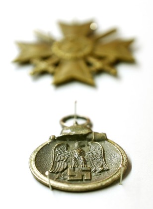 Nazi Medals On Display Museum Occupation Editorial Stock Photo - Stock ...