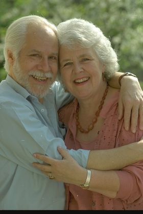 Actress Stephanie Cole Her Fiancee Peter Editorial Stock Photo - Stock ...