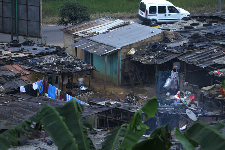 General View Slum City Abidjan Ivory Editorial Stock Photo - Stock ...