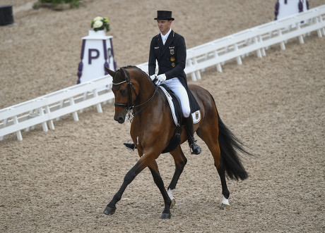Soenke Rothenberger Germany Rides His Horse Editorial Stock Photo ...