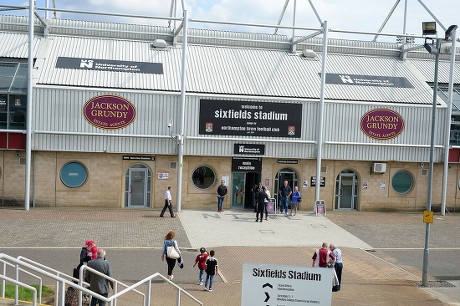 Sixfields Stadium Main Entrance During Efl Editorial Stock Photo ...