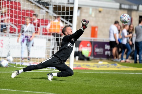 Northampton Town Goalkeeper Luke Coddington 30 Editorial Stock Photo ...