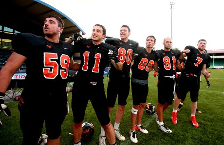 Tamworth Phoenix Celebrate Winning Bafa Britbowl Editorial Stock Photo ...