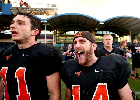 Tamworth Phoenix Celebrate Winning Bafa Britbowl Editorial Stock Photo ...