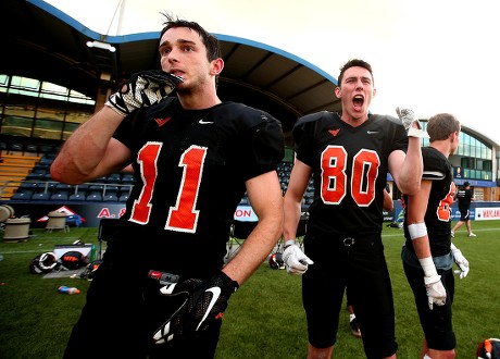 Tamworth Phoenix Celebrate Winning Bafa Britbowl Editorial Stock Photo ...