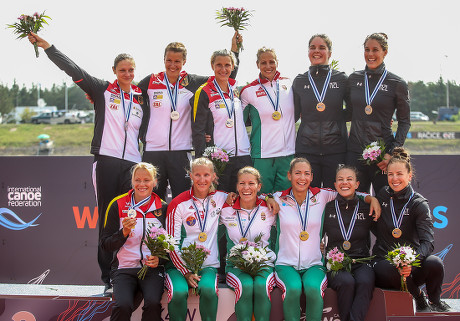 Second Placed Sabrina Hering Franziska Weber - Foto de stock de ...