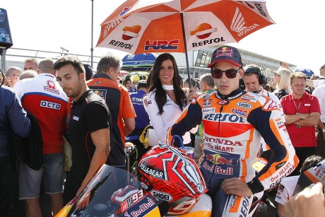 Marc Marquez Stares Out Photographer Prior Editorial Stock Photo ...