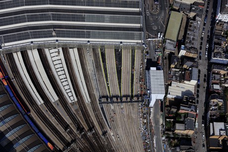 Aerial View Works Platform Extension Work Editorial Stock Photo - Stock ...