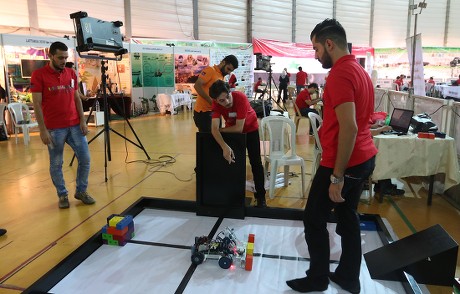 Participants Prepare Finals World Robot Olympiad Editorial Stock Photo ...