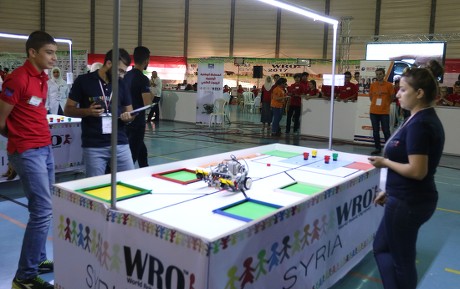 Participants Prepare Finals World Robot Olympiad Editorial Stock Photo ...