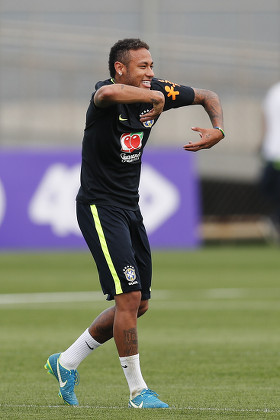Brazil's national soccer team training, Porto Alegre - 28 Aug 2017 ...