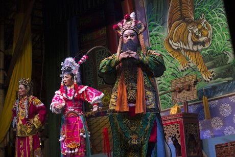 Chiu Chow Opera Actors Play During Editorial Stock Photo - Stock Image ...