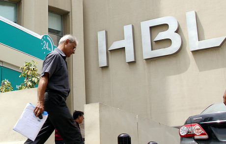 Man Passes By Headquarters Habib Bank Editorial Stock Photo - Stock ...