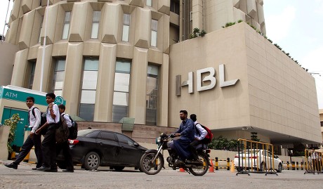 People Pass By Headquarters Habib Bank Editorial Stock Photo - Stock ...