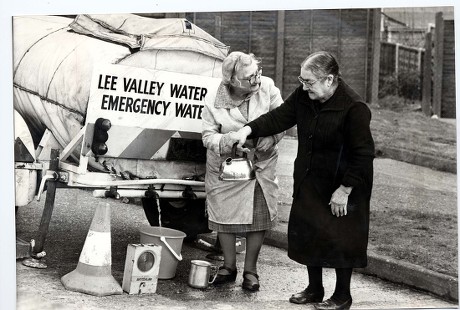 Strikes Water 1983 Emergency Women North Editorial Stock Photo - Stock ...