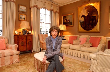 Toprange Interior Designer Jane Churchill Home Editorial Stock Photo ...