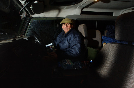 Jeremy Whaley His Land Rover Outside Editorial Stock Photo - Stock ...